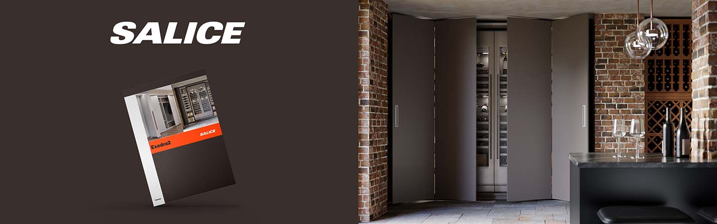 Double pocket door system Exedra2 by Salice