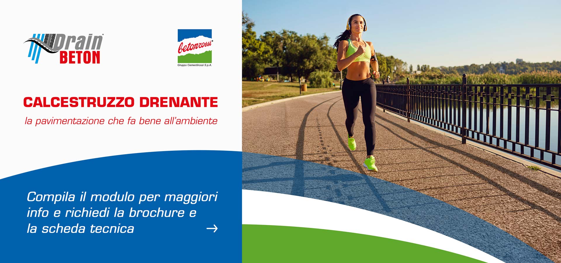 DrainBeton, il calcestruzzo drenante e fonoassorbente