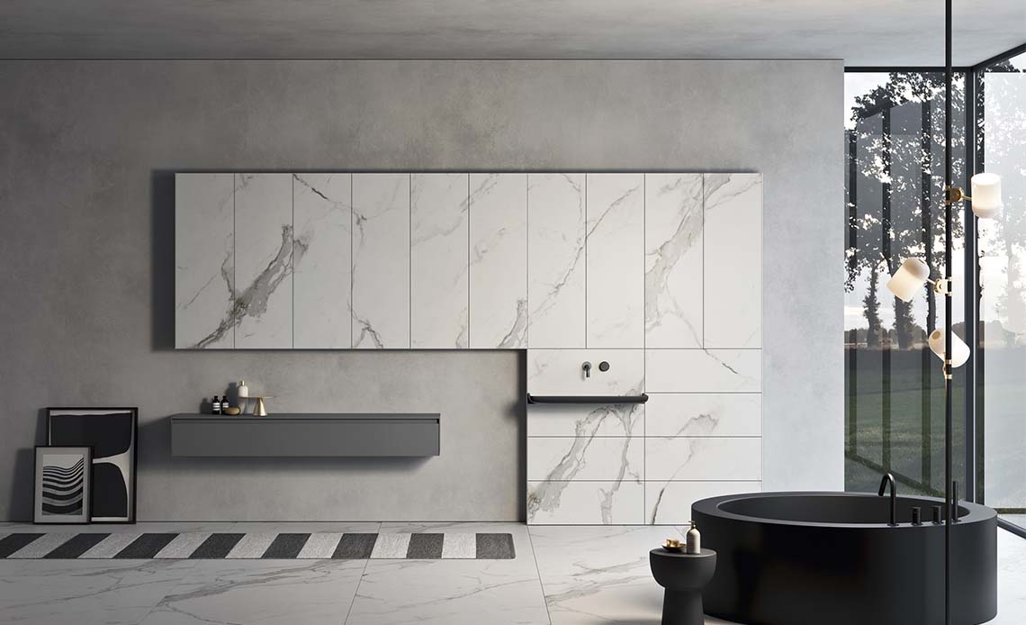 [⤓ Catalogue] Vision, a bathroom collection that integrates ...