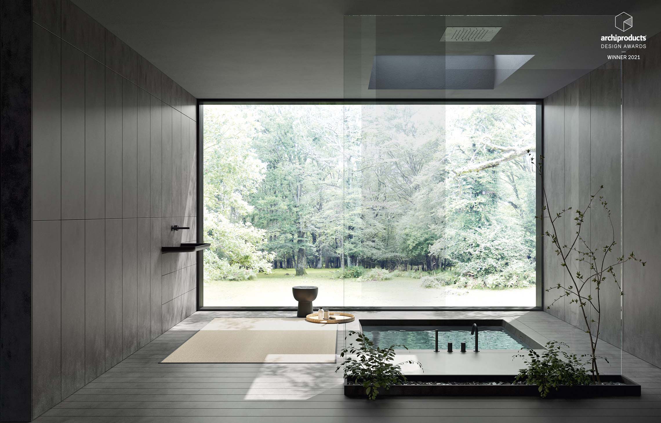 [⤓ Catalogue] Vision, a bathroom collection that integrates ...