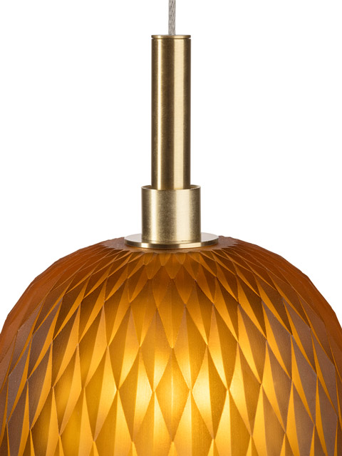 Metamorphosis lamps by Bomma: crystal becomes a lighted jewel