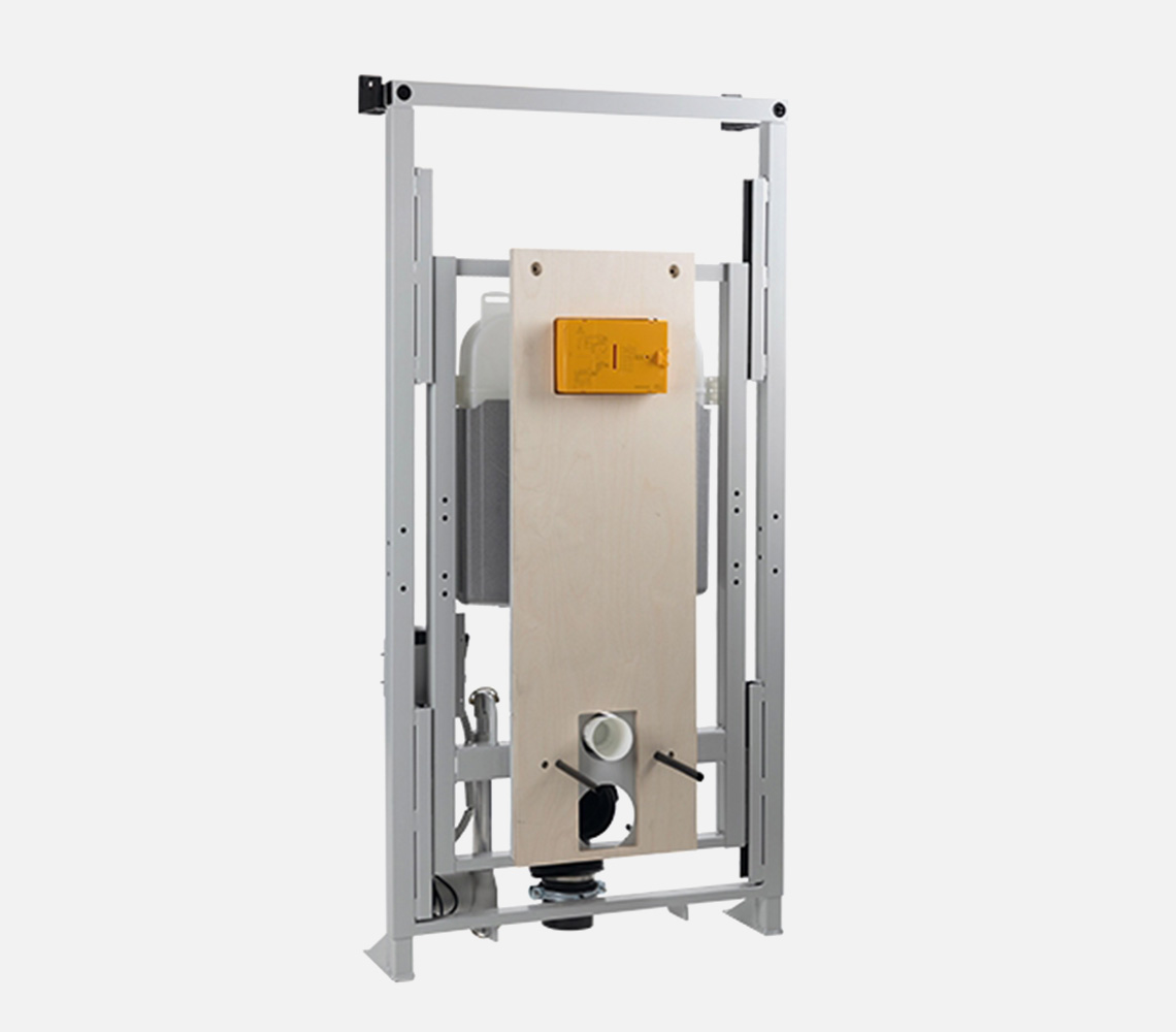 Height-adjustable WC and washbasin: Easy Move by OLI