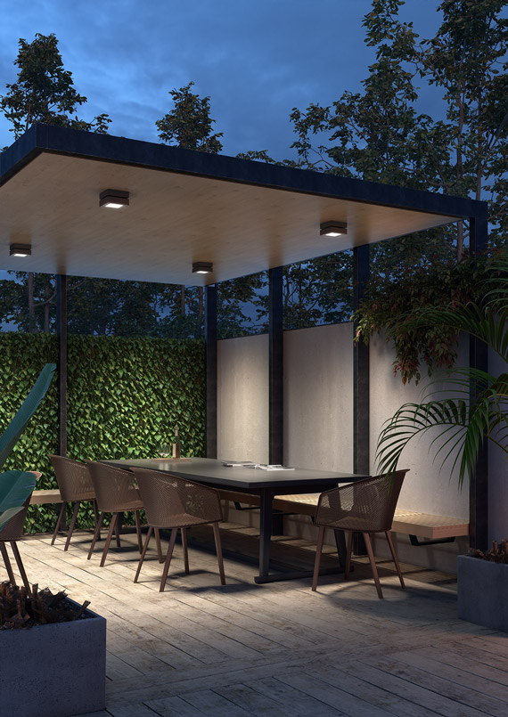New LEDS C4 Outdoor lighting collections
