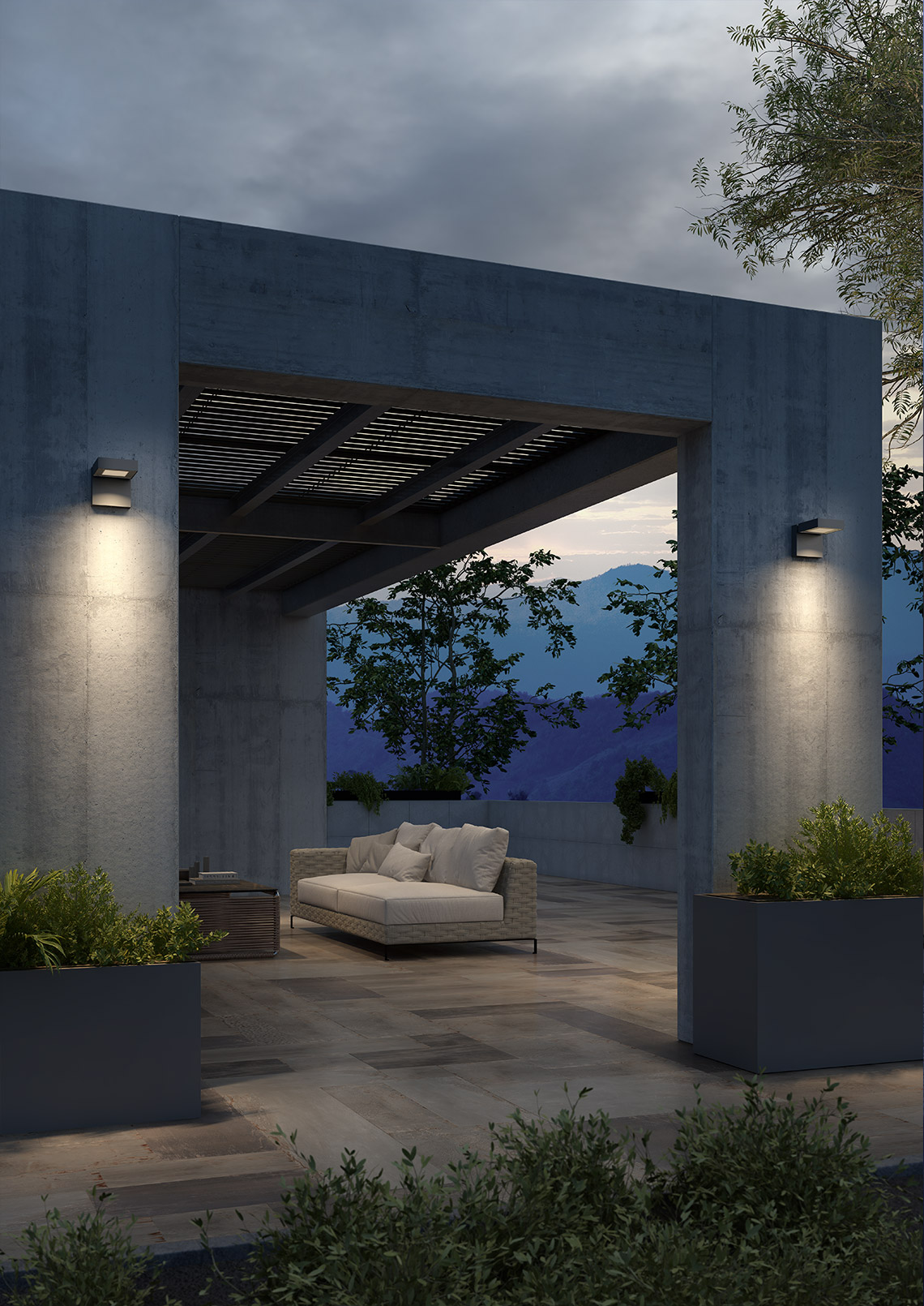 New LEDS C4 Outdoor lighting collections