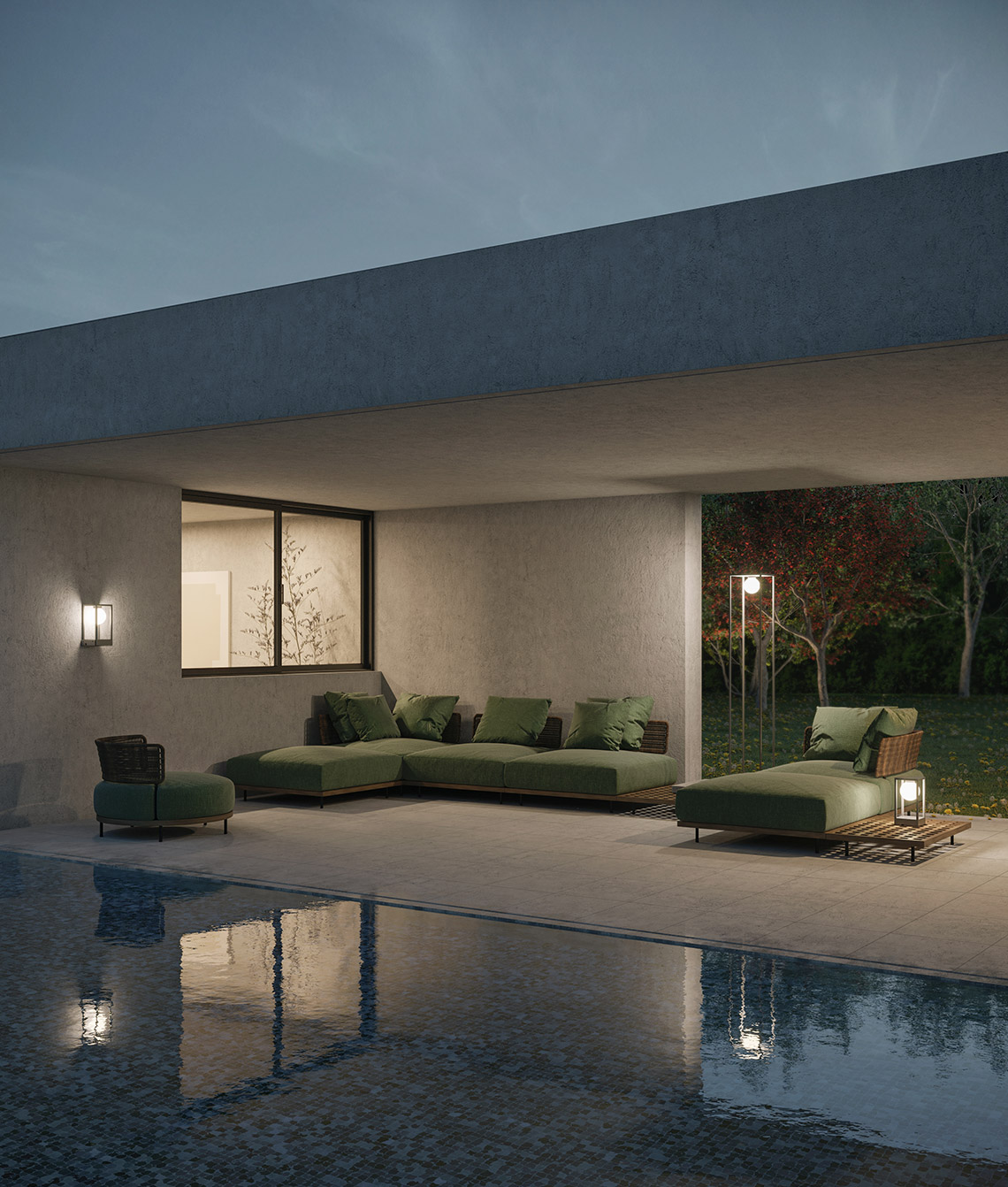 New LEDS C4 Outdoor lighting collections