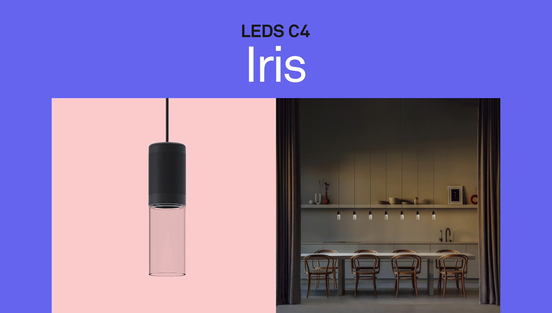Nuova collezione Iris by LEDS C4: sistemi di illuminazione per ogni spazio