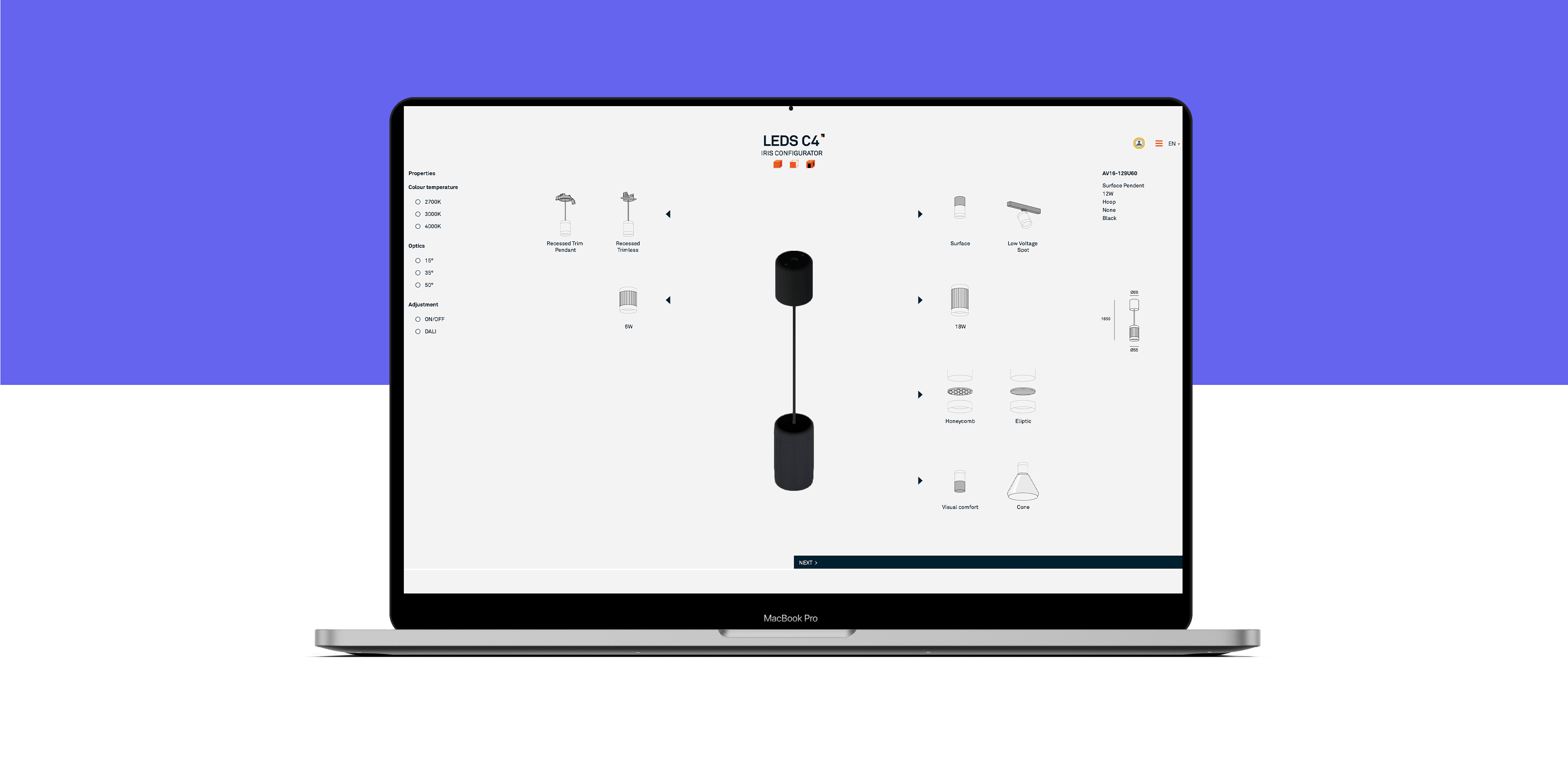 New Collection Iris: lighting system for every space