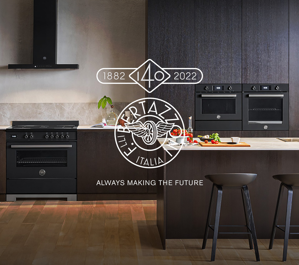 Discover the appliances restyling for the 140th Bertazzoni Anniversary