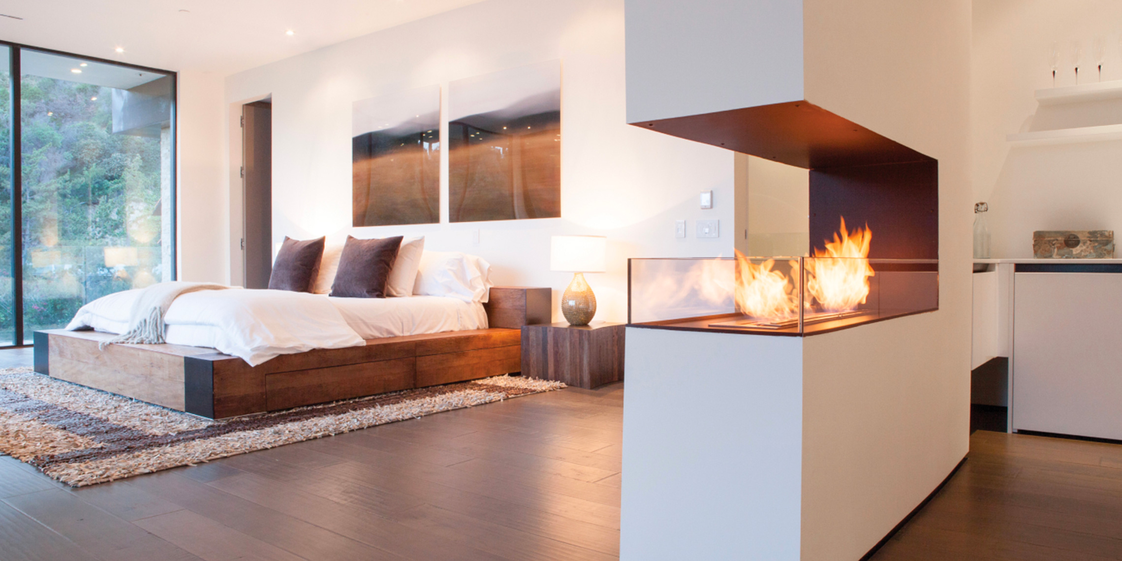 Bioethanol fireplaces EcoSmart Fire: in-stock now