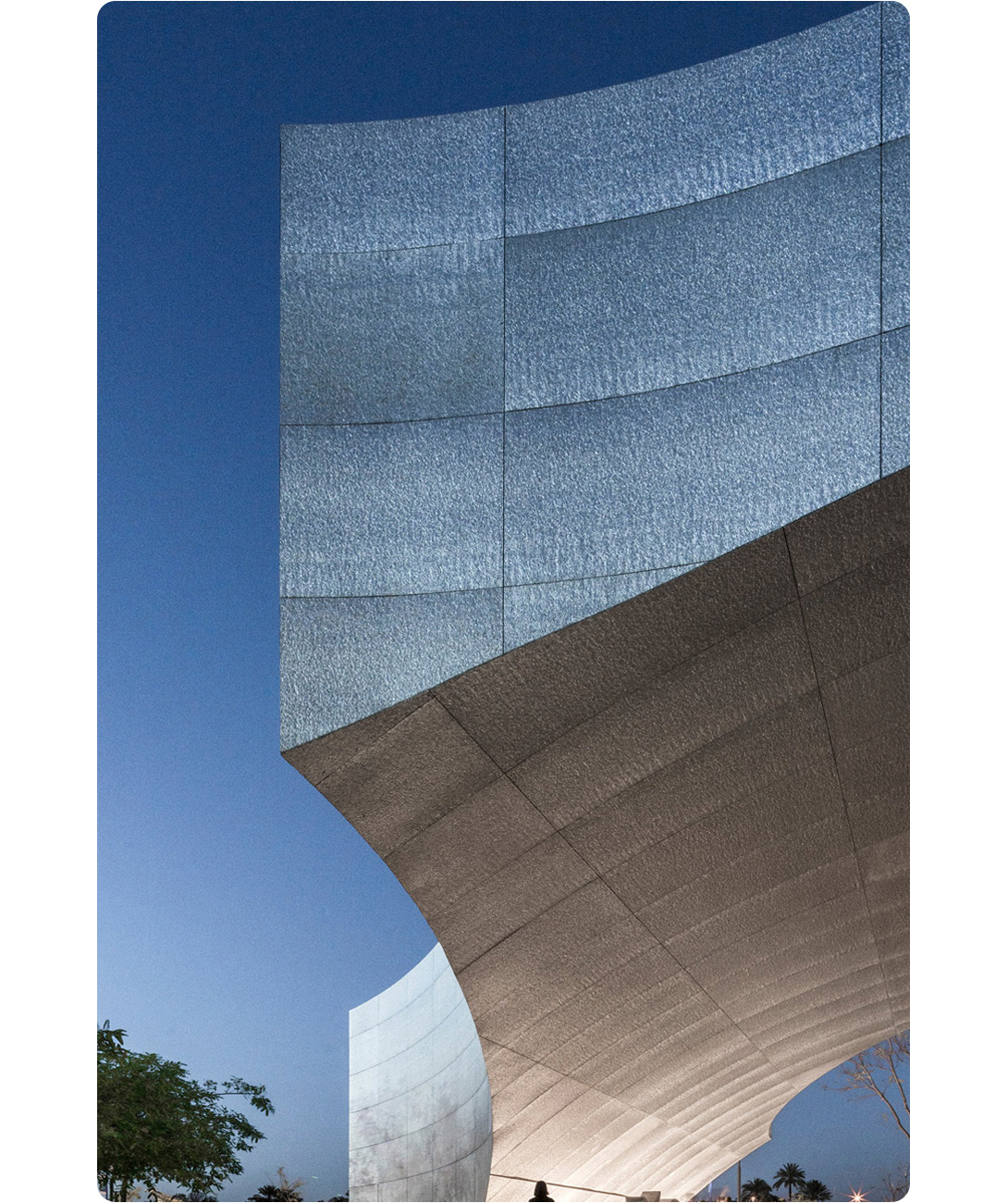 Stabilized aluminum foam panel Alusion: architectural applications