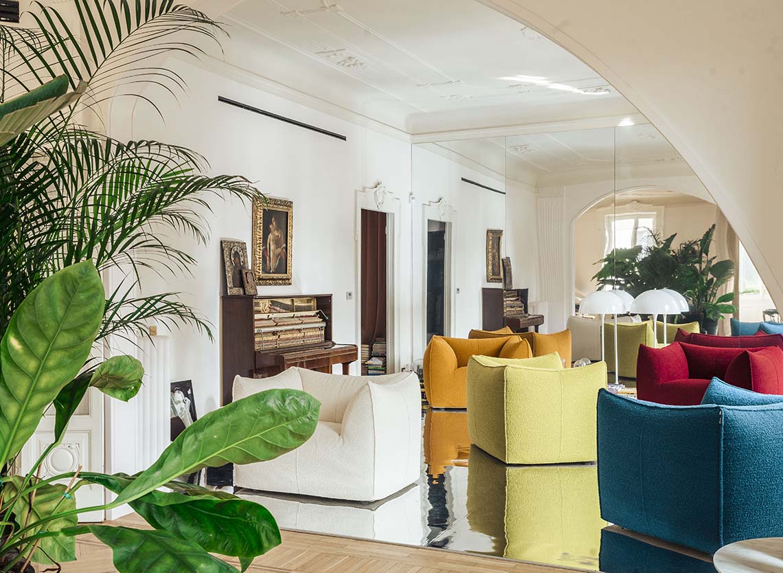 B&B Italia Le Bambole 50th anniversary: evolution of an icon