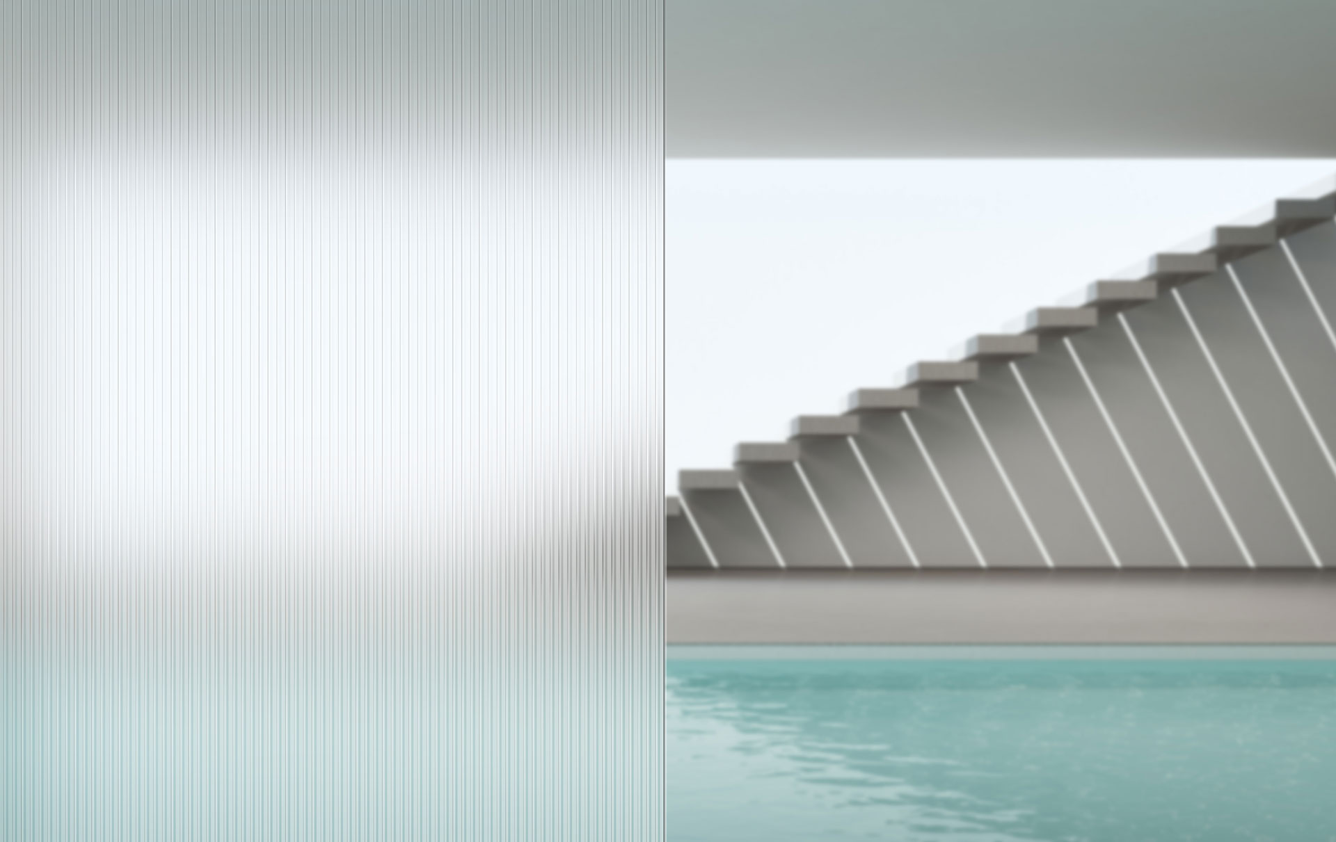 Madras glass presents Trix, its new linear satin-finish glass