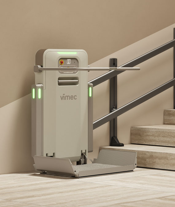 Design and technology for the new Vimec platform stair lift