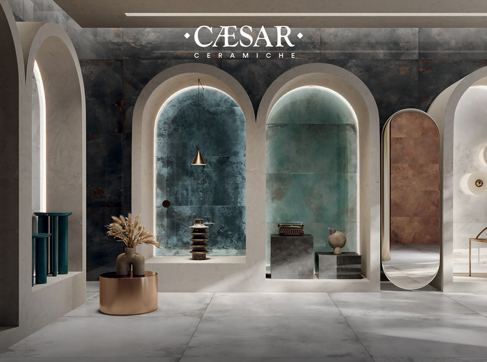 Ceramiche Caesar Alchemy, la bellezza dell'effetto metallo nella nuova ...