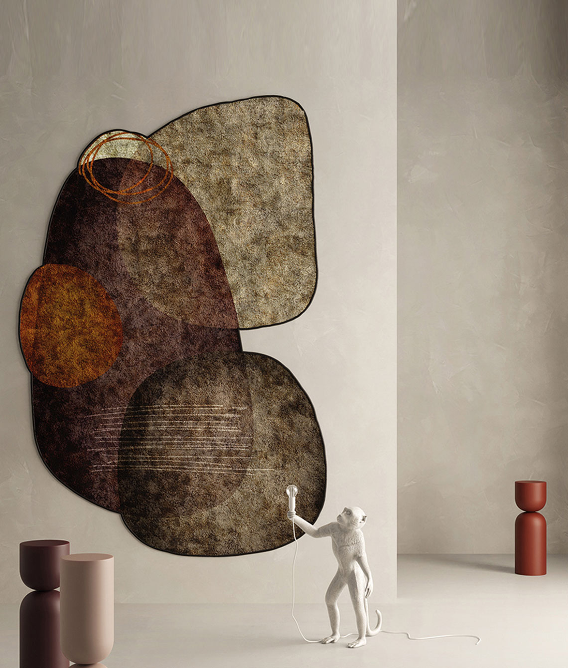 Inkiostro Bianco, rug collection: a universe of moving sensation