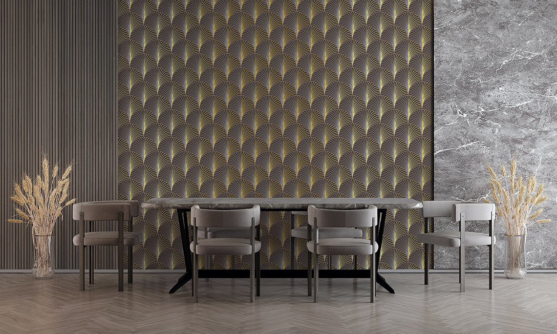 Decorative fiberglass fabrics: interior is renewed with the elegance of ...