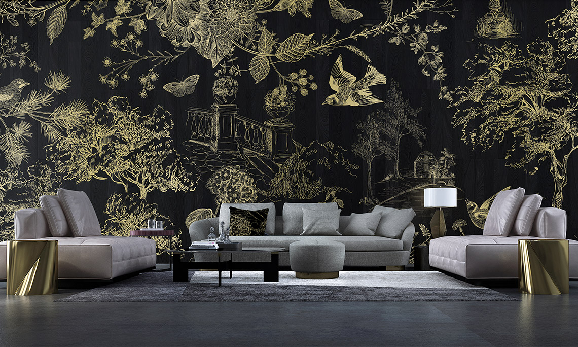 Decorative fiberglass fabrics: interior is renewed with the elegance of ...