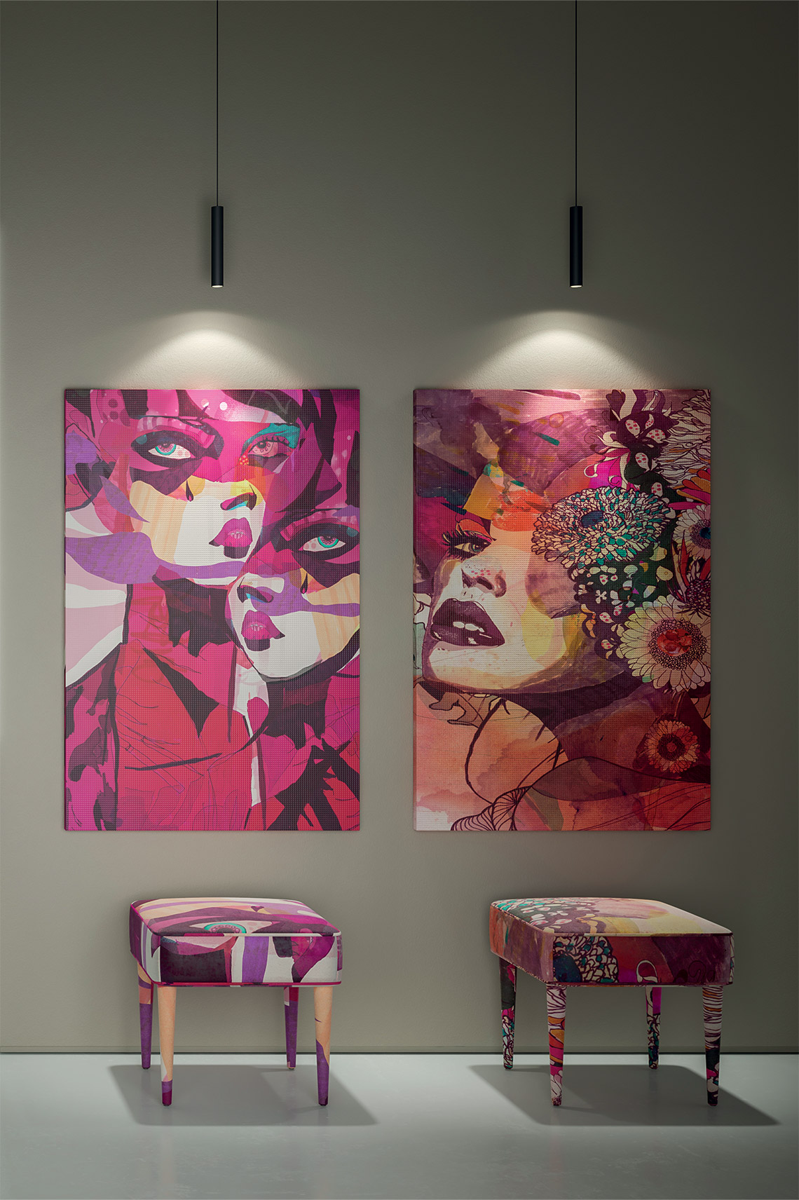 Decorative fiberglass fabrics: interior is renewed with the elegance of ...