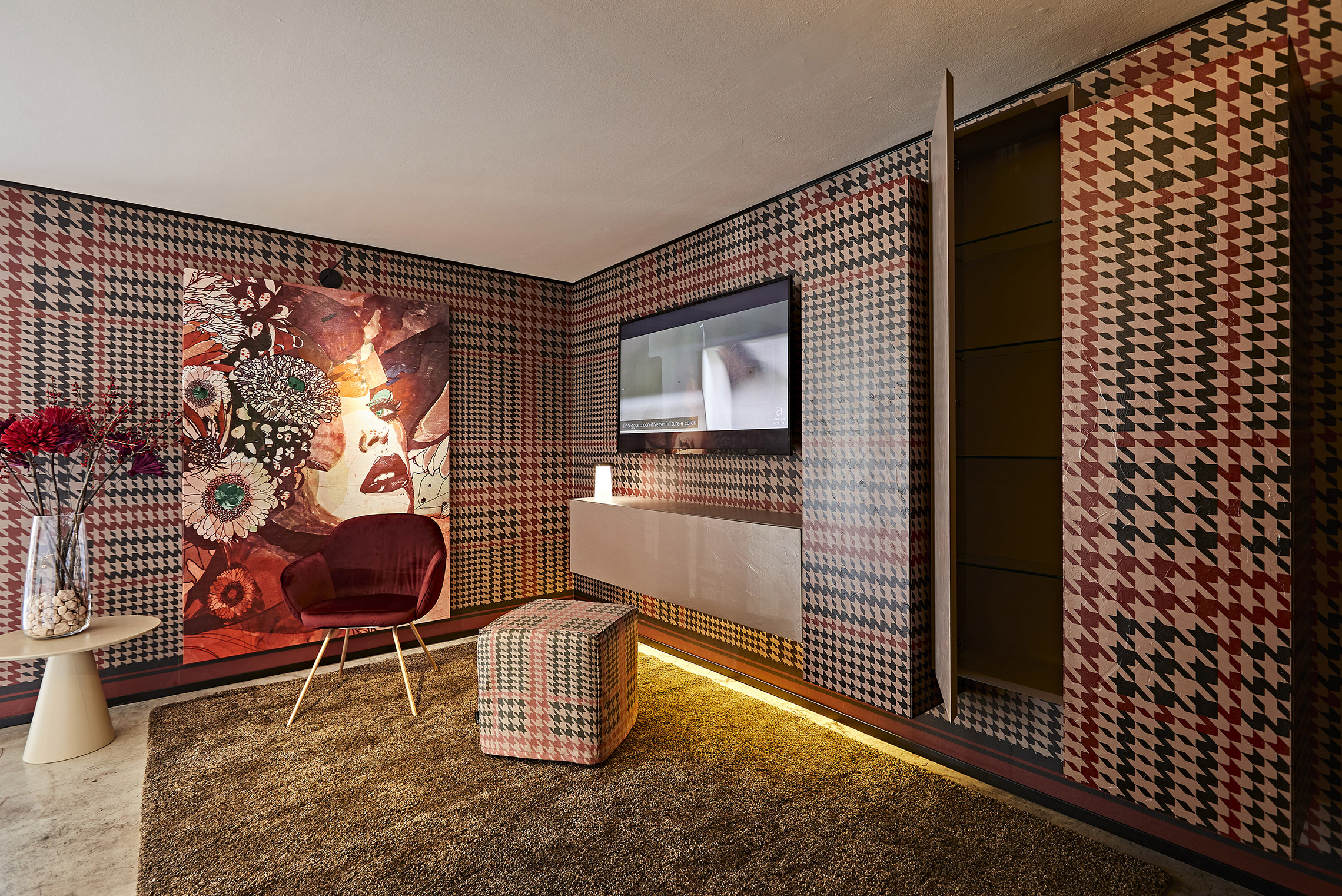 Decorative fiberglass fabrics: interior is renewed with the elegance of ...