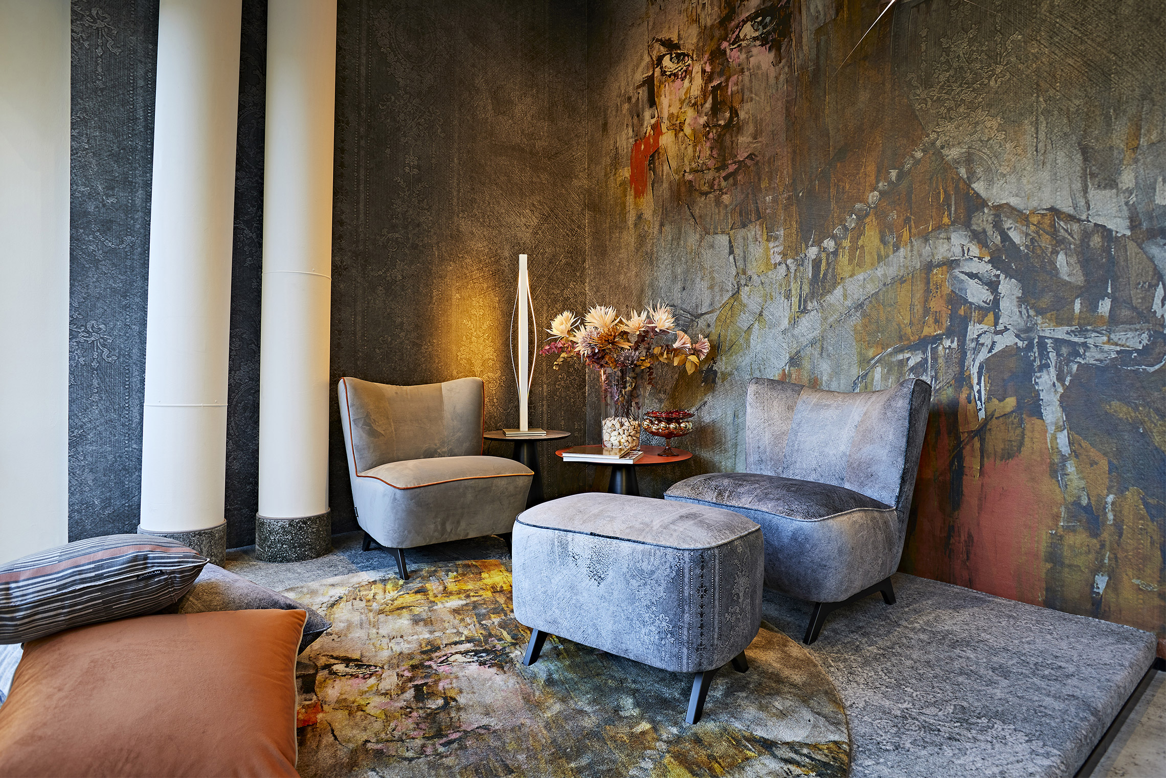 Decorative fiberglass fabrics: interior is renewed with the elegance of ...