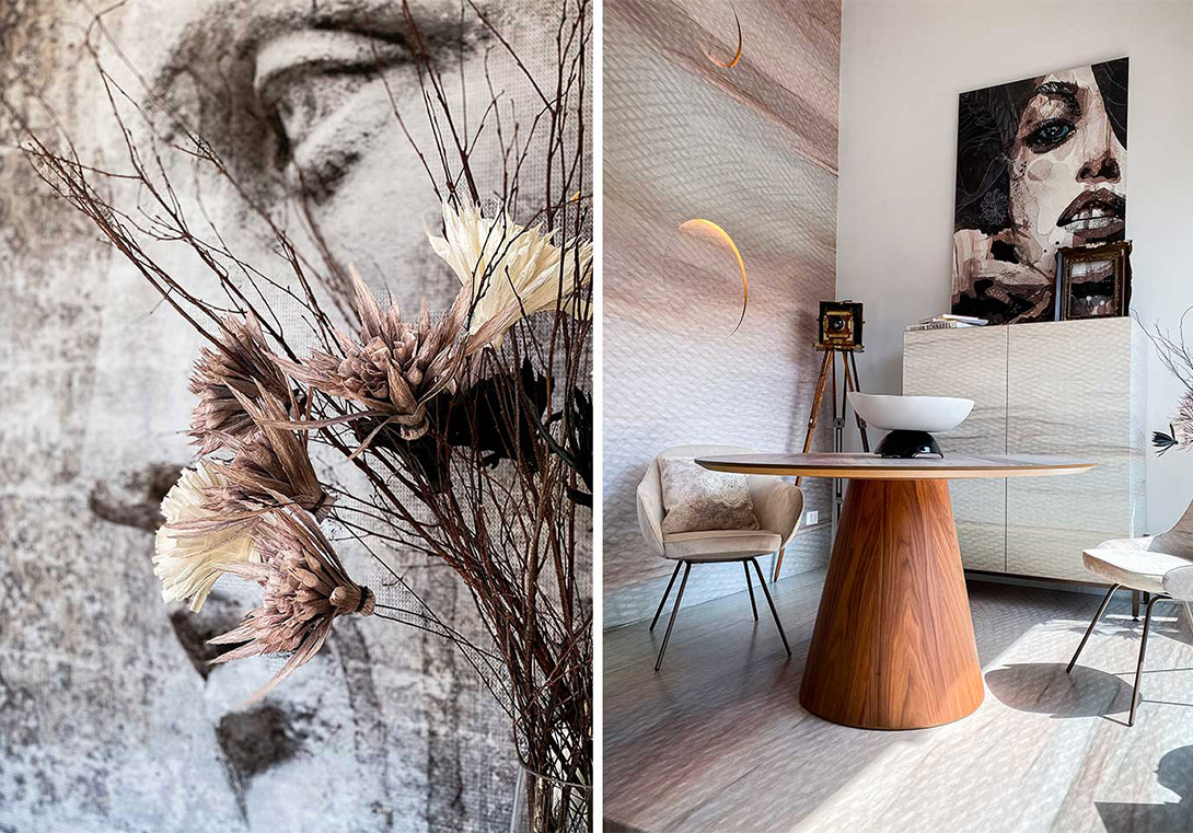 Decorative fiberglass fabrics: interior is renewed with the elegance of ...