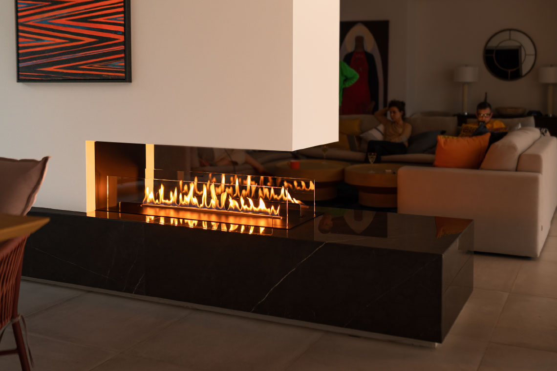 Planika automatic fireplaces with revolutonary BEV technology: discover it