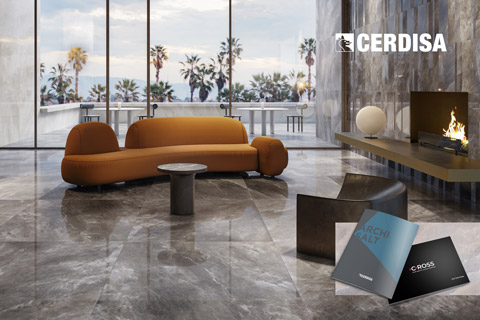 Archisalt surfaces by Cerdisa, a neverending ceramic salt dream