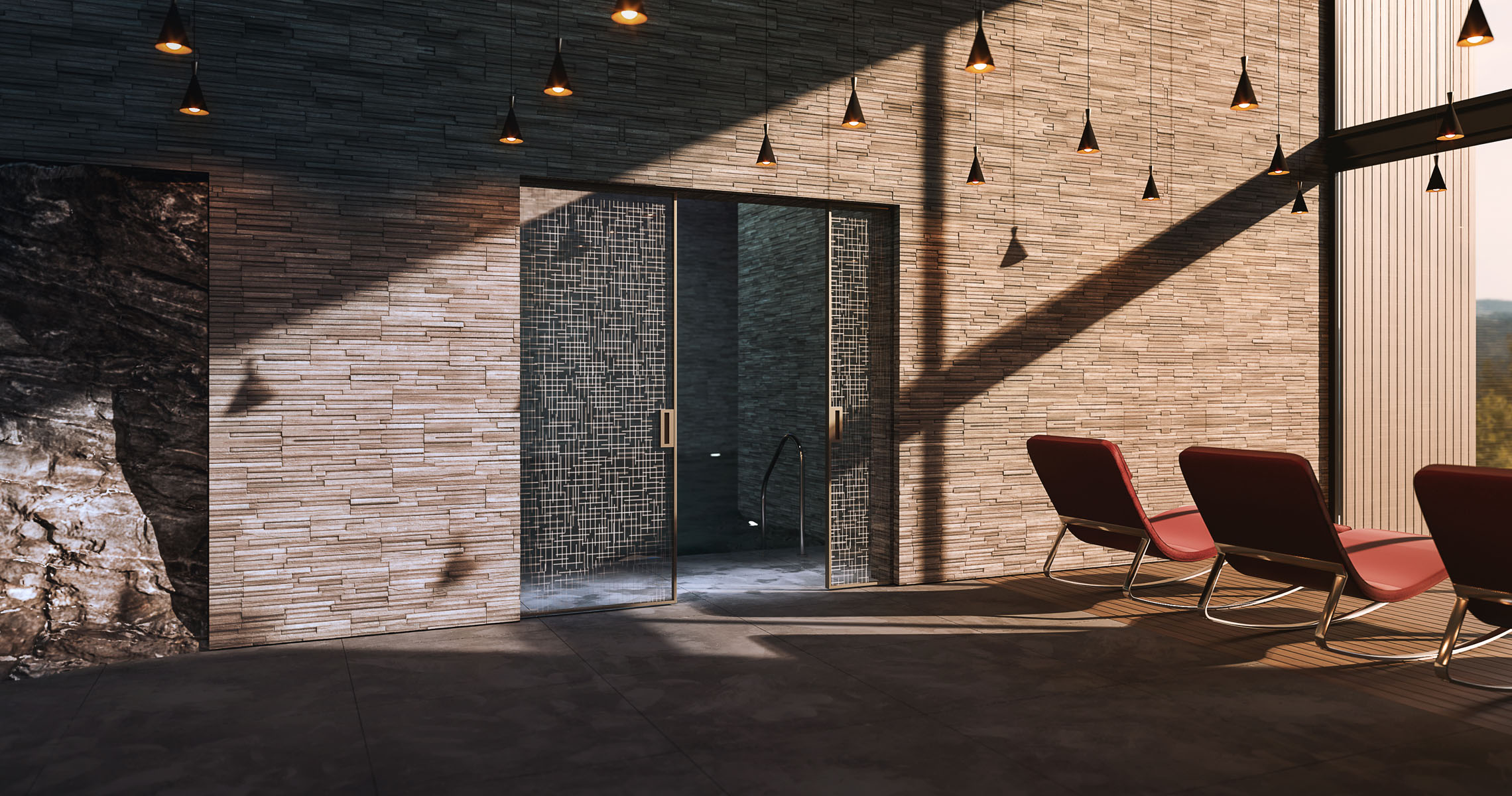 LINVISIBILE, the first collection of glass doors: discover Linea