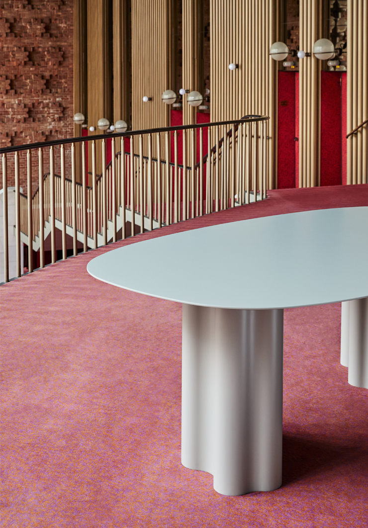 Saba, Teatro Magico table: a scenic backdrop for the domestic and ...