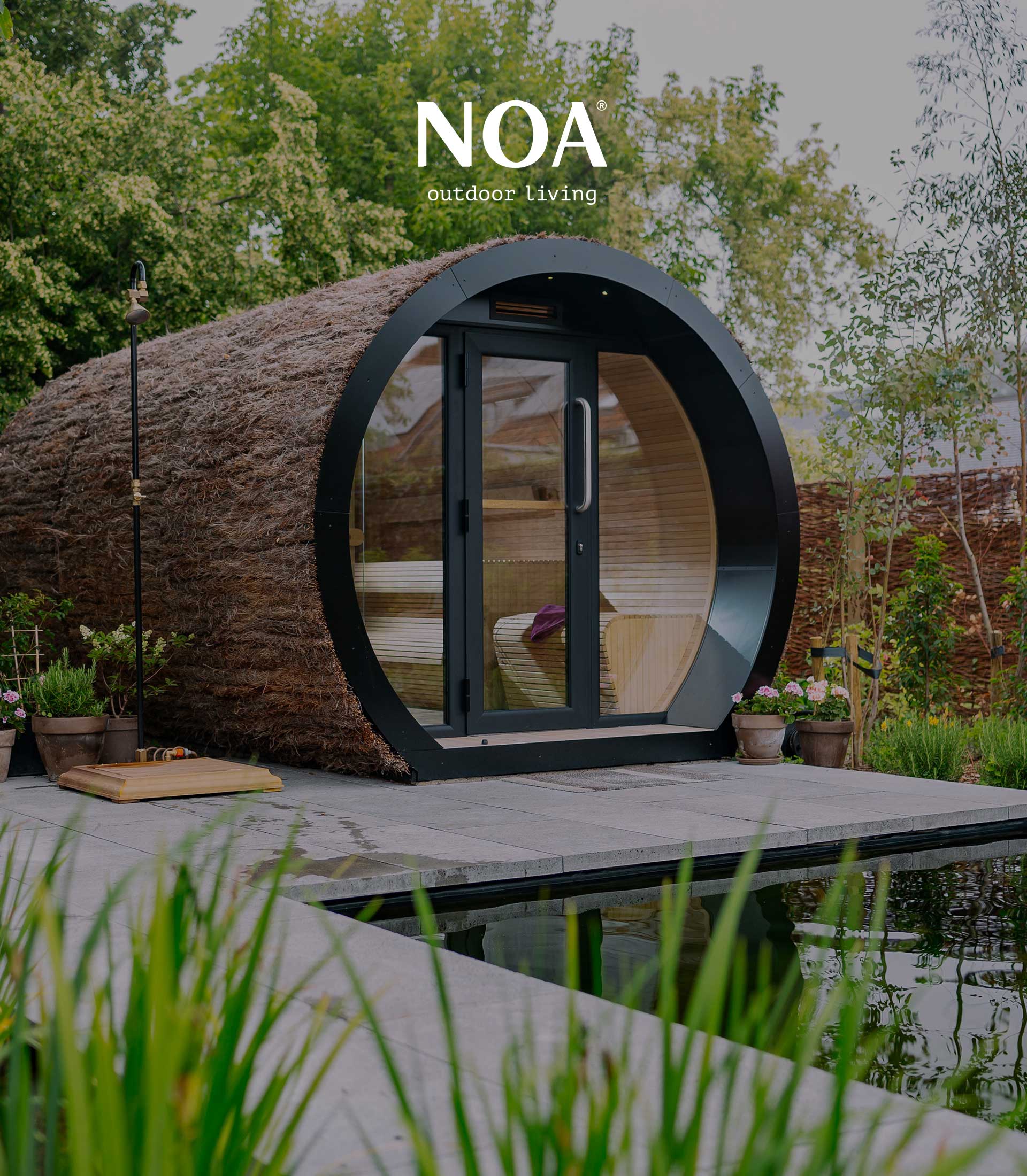 Create your outdoor space, get inspired by NOA solutions