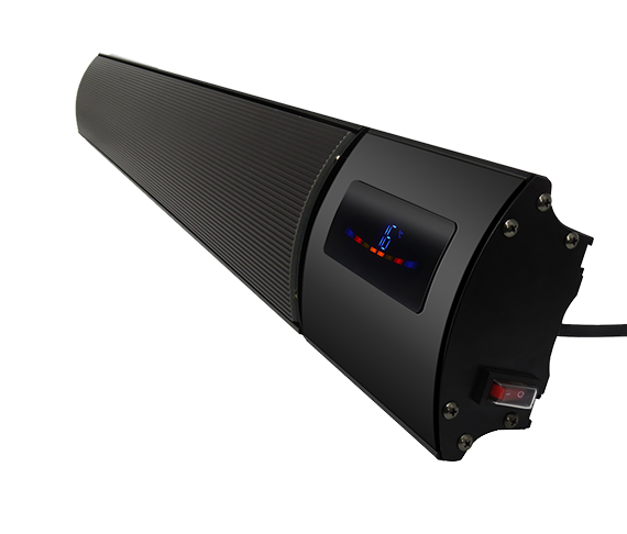 Slimline infrared radiant indoor heaters Infralia