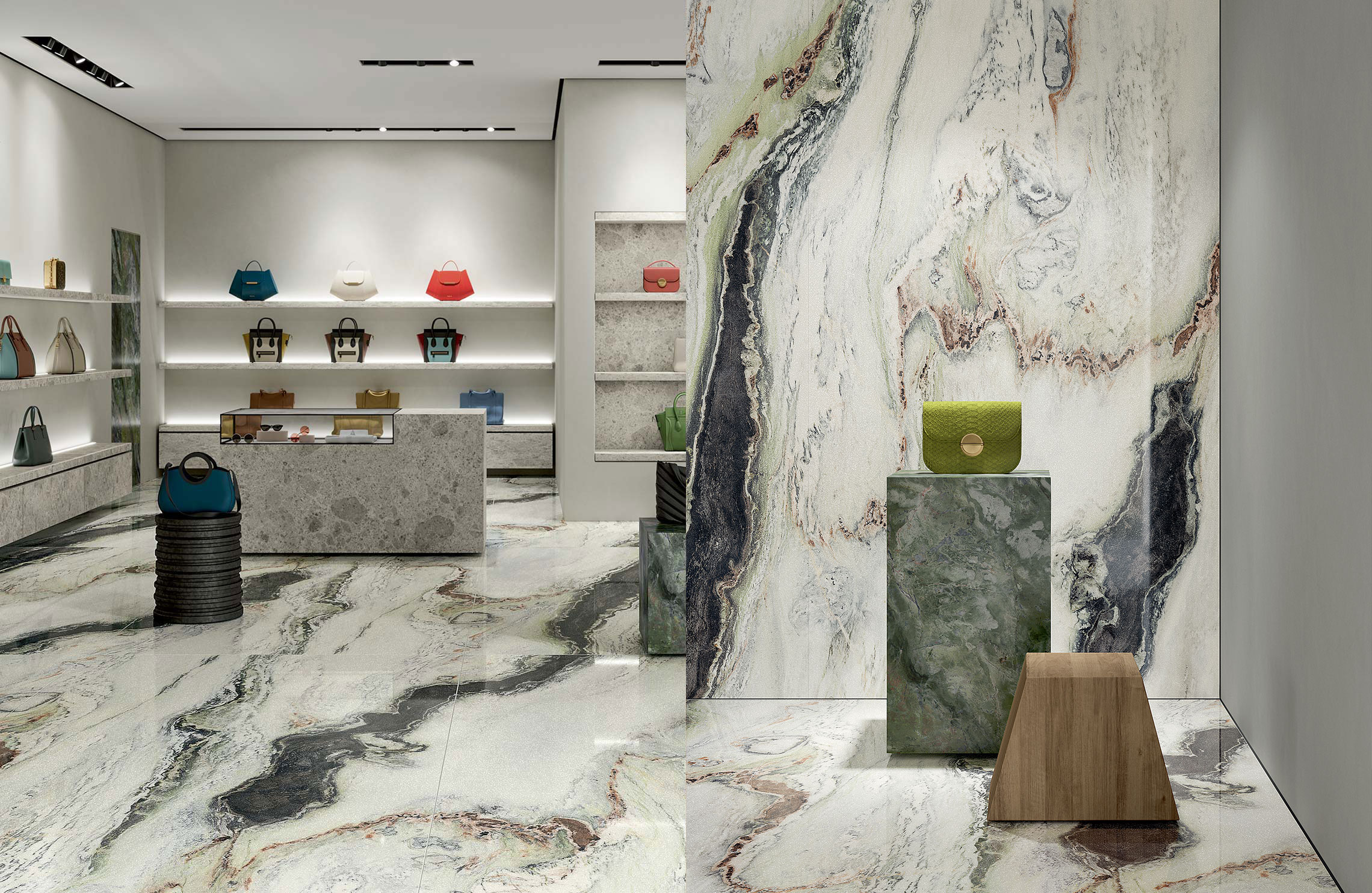 Ariostea 2022 news: large slabs ULTRA Marmi, Graniti, Pietre and Fragmenta