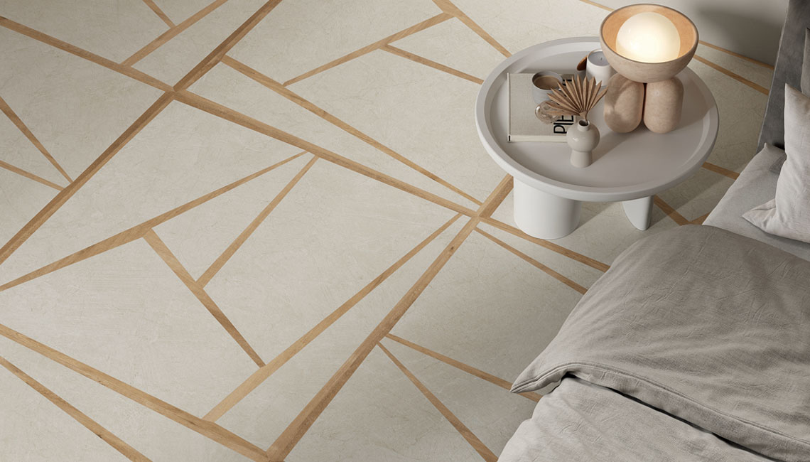 Pastorelli Mindwalk: floors and walls with inclusions inspired by the ...