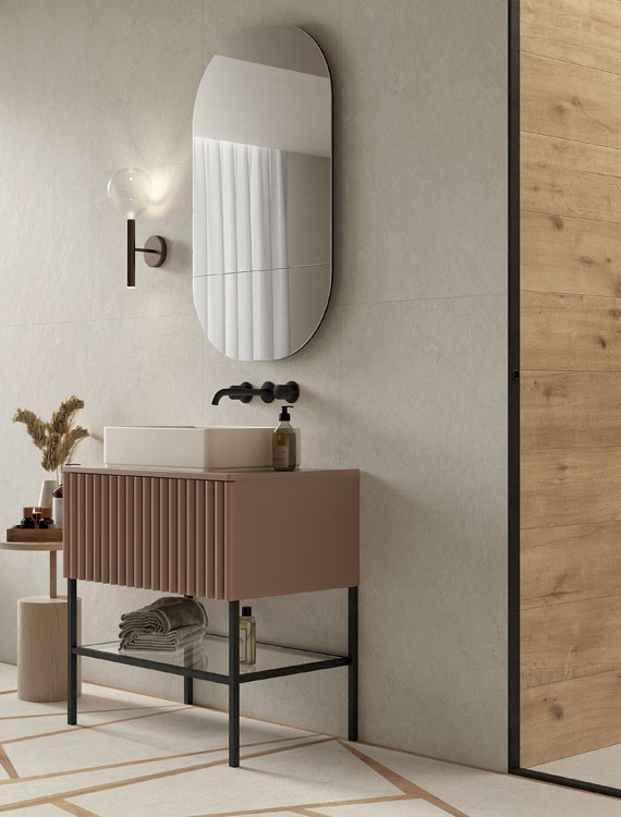 Pastorelli Mindwalk: floors and walls with inclusions inspired by the ...