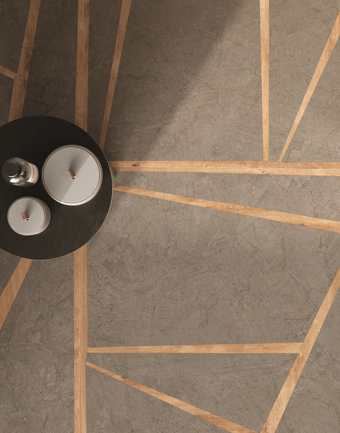 Pastorelli Mindwalk: floors and walls with inclusions inspired by the ...