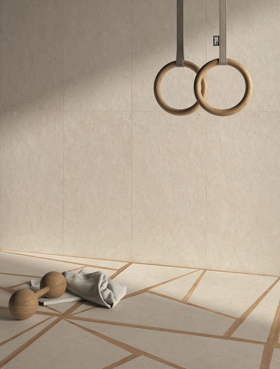 Pastorelli Mindwalk: floors and walls with inclusions inspired by the ...