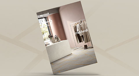 Pastorelli Mindwalk: floors and walls with inclusions inspired by the ...