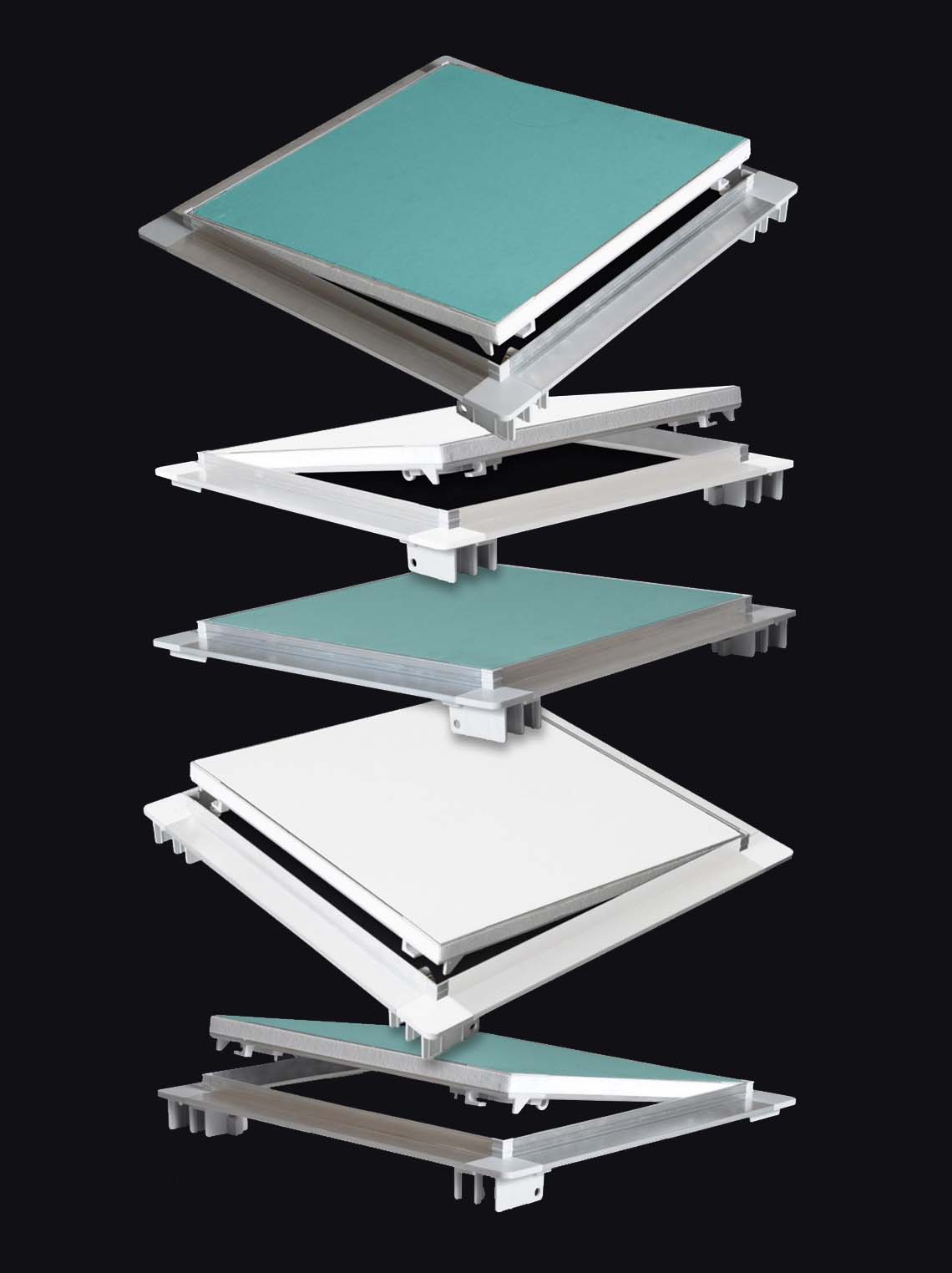 Dorika Akifix, aluminum inspection hatch for ceilings and walls ...