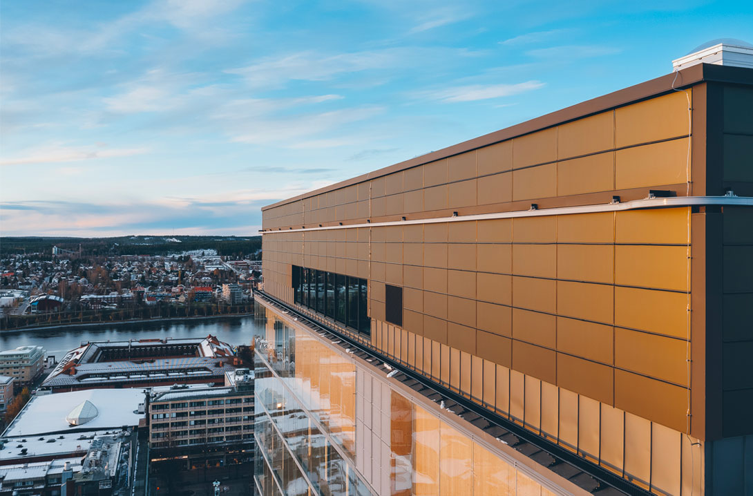 Rendi attivo l’involucro dell’edificio, convertendo la luce in energia