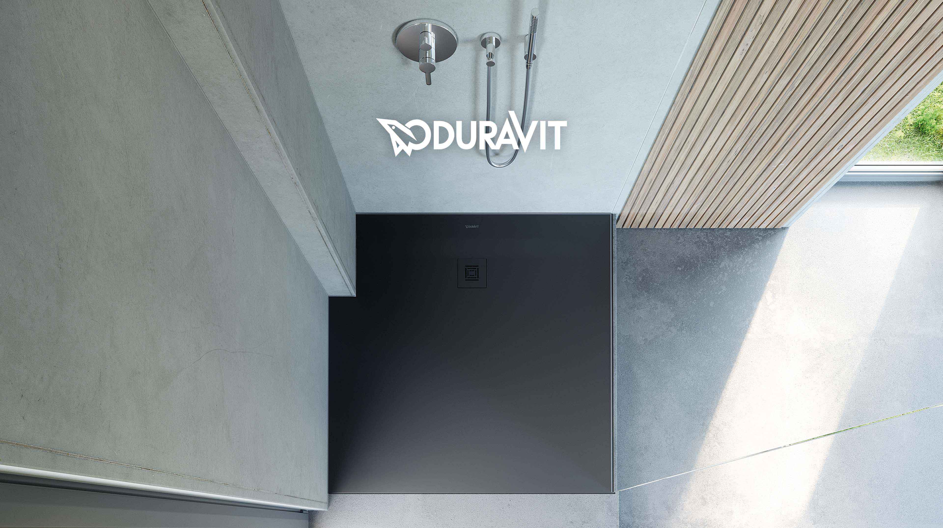First recyclable DuraSolid® Nature shower tray: Duravit Sustano