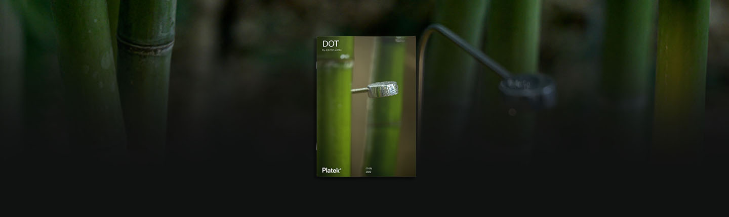 DOT by Platek: hyper minimalistic outdoor lamp