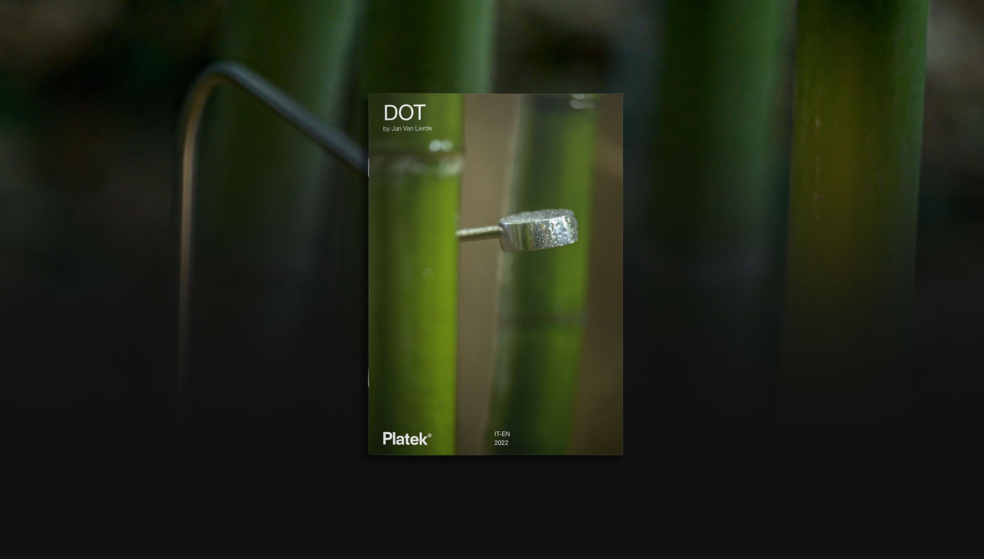 DOT by Platek: hyper minimalistic outdoor lamp