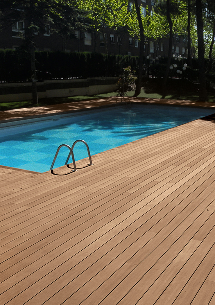 Decking in legno composito e naturale, Outdoor Collection by Corà
