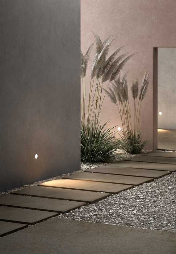 Recessed outdoor lighting by 9010novantadieci