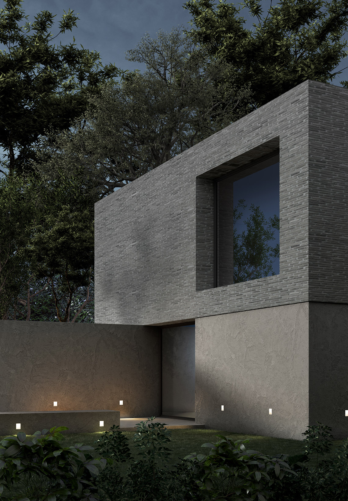 Recessed outdoor lighting by 9010novantadieci