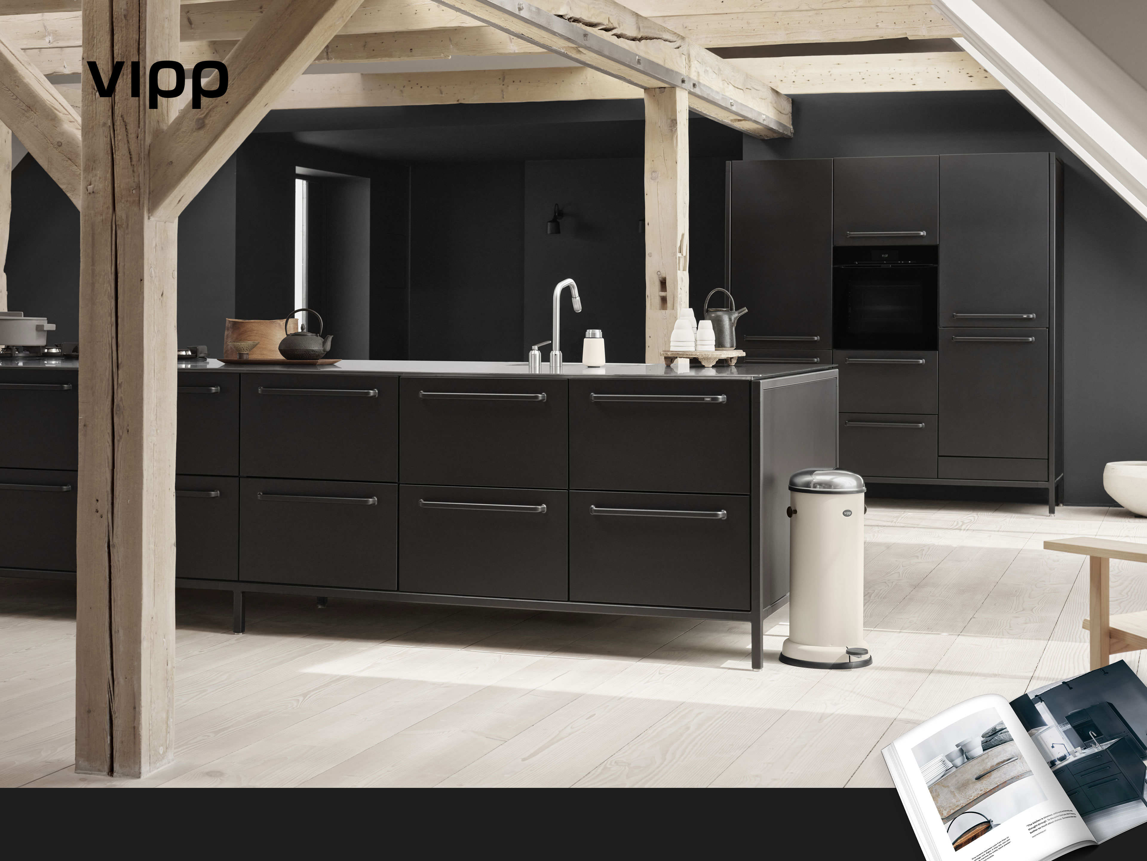 Build your Vipp V1 modular kitchen