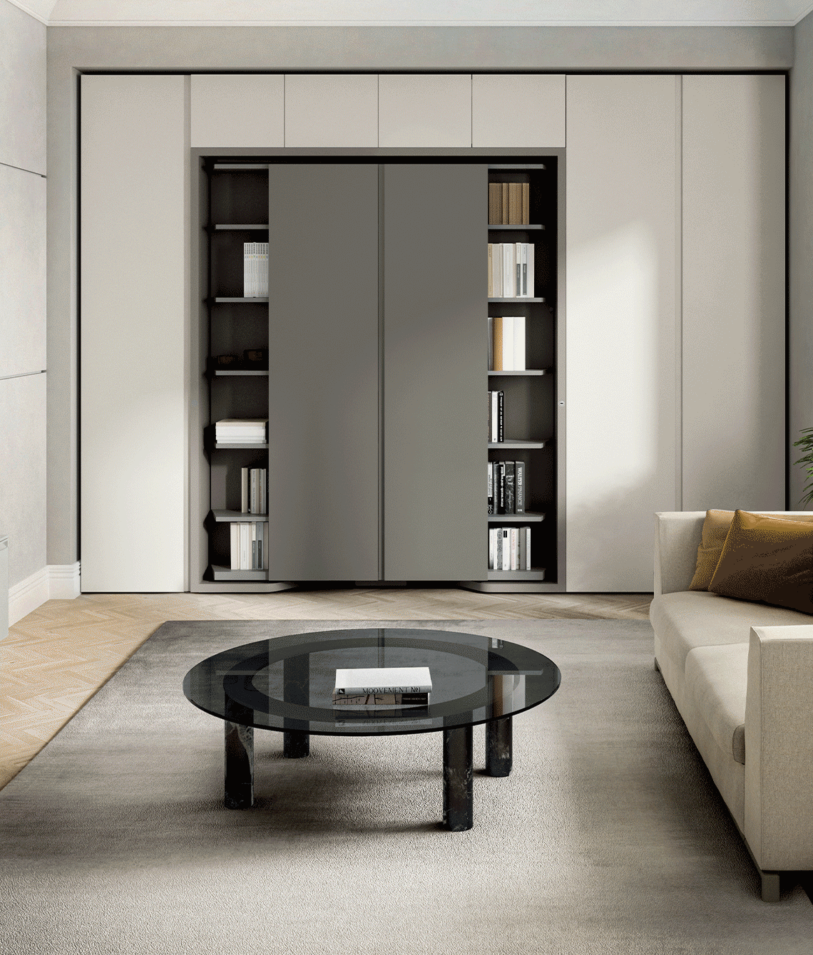 A dynamic scenario to have the functions of several rooms in one: LGM 2 ...