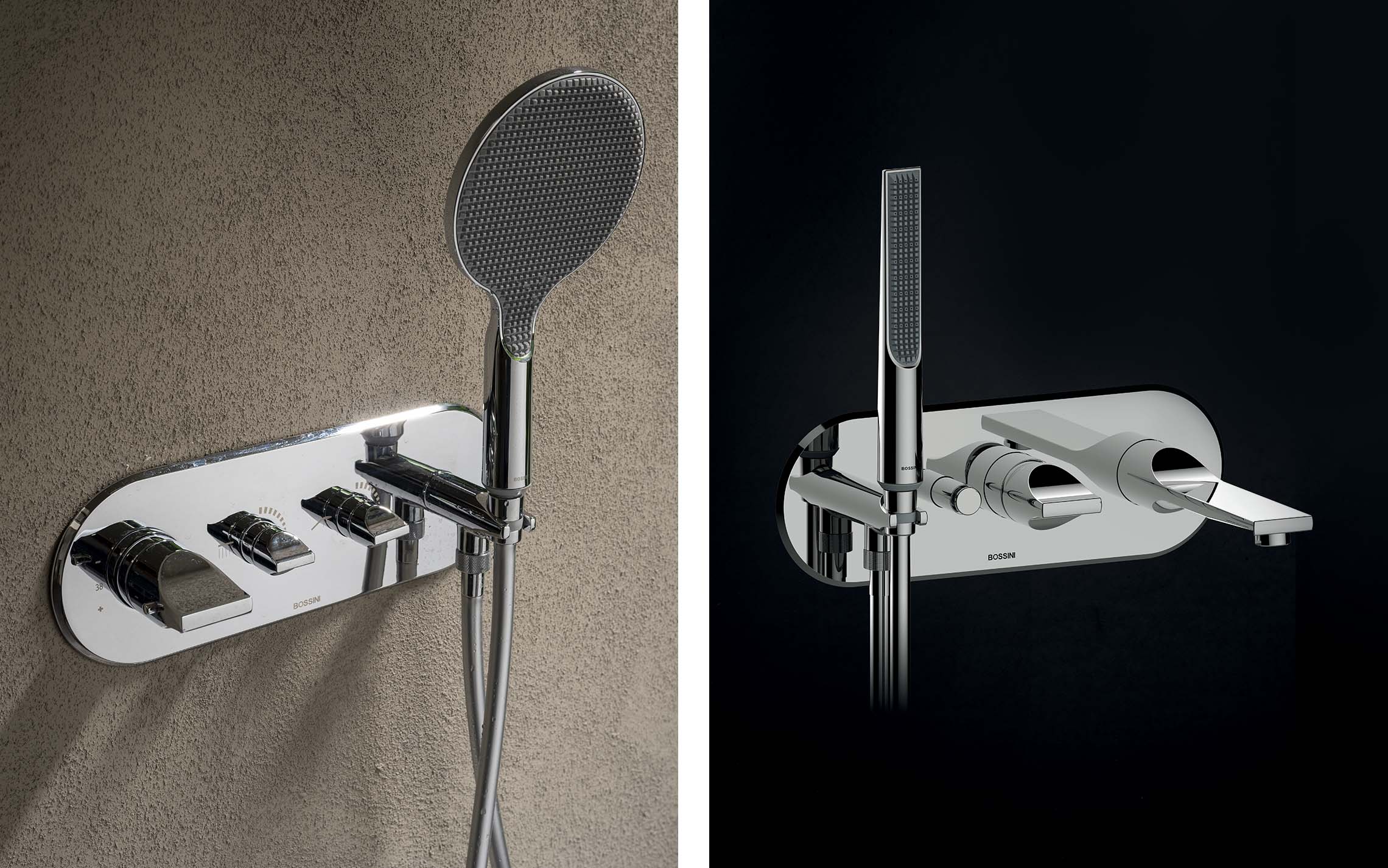 Showers, shower heads and mixers Bossini Apice: functionality ...