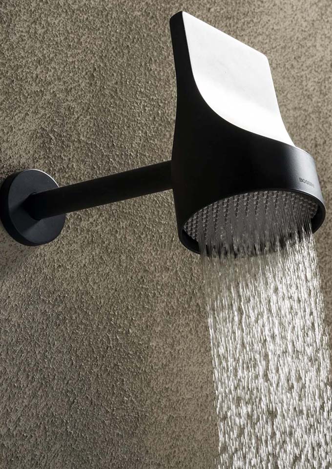 Showers, shower heads and mixers Bossini Apice: functionality ...
