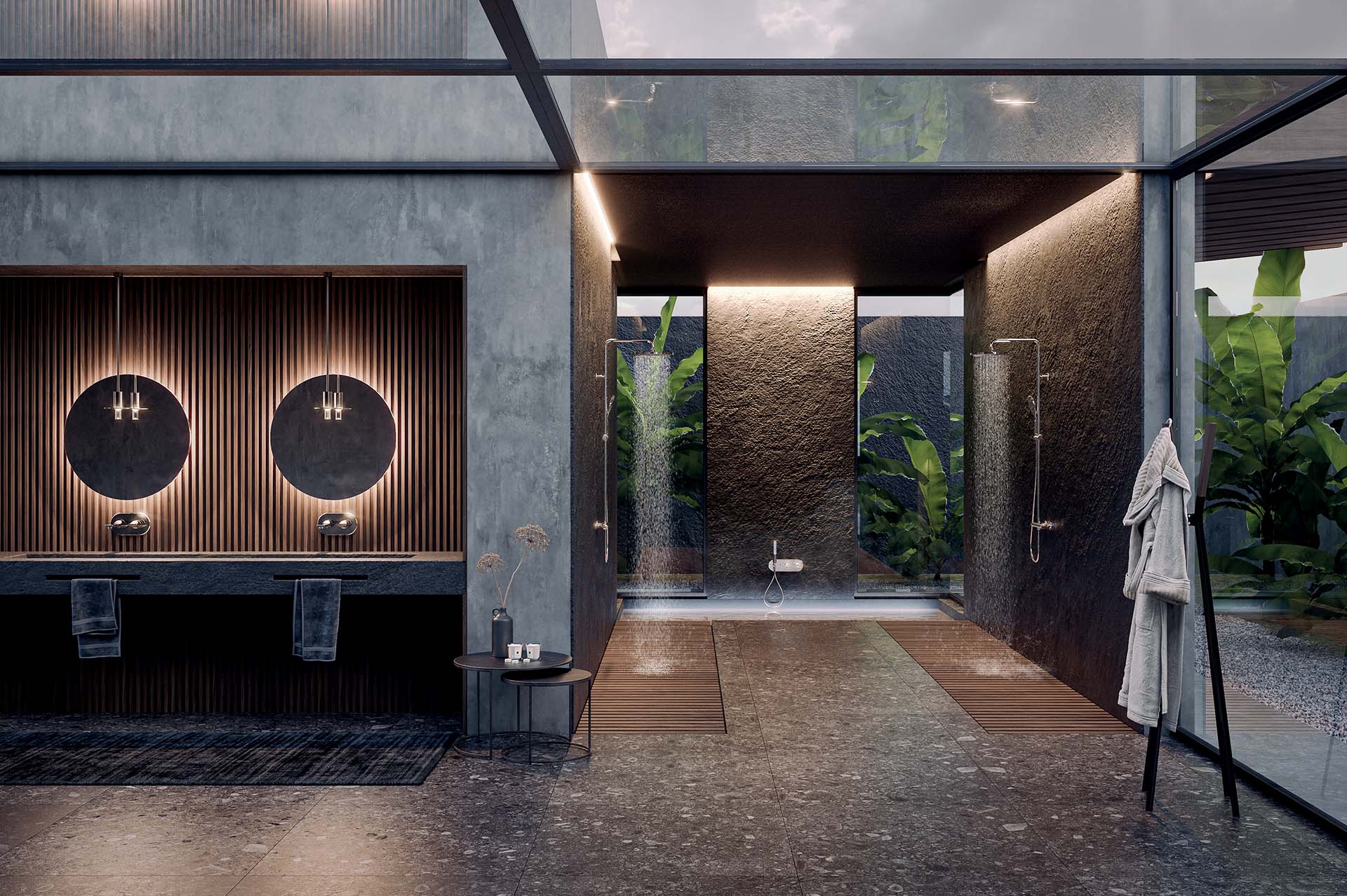 Showers, shower heads and mixers Bossini Apice: functionality ...